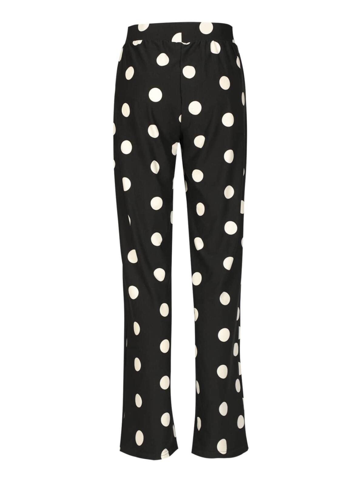 Boutique Dorthe - Ny Libertè Essentiel Alma big Dot bukser – Sort med ...