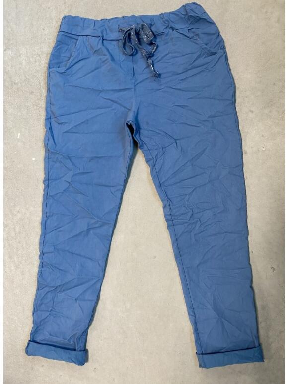 Boutique Dorthe - Vanting denim blå miracle pants